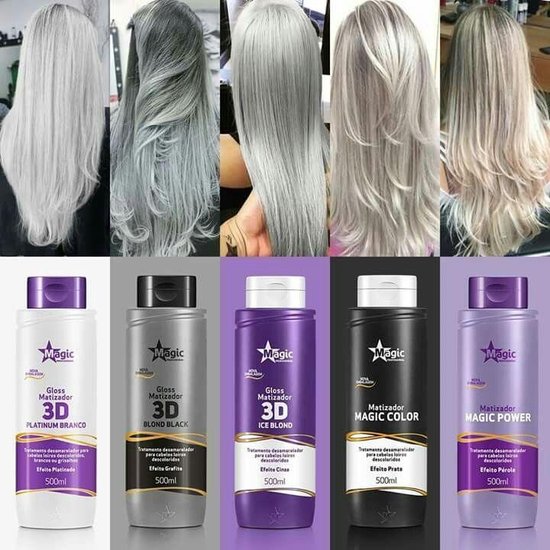 Magic Color 3D Platinum haarmasker Vrouwen 500 ml | bol