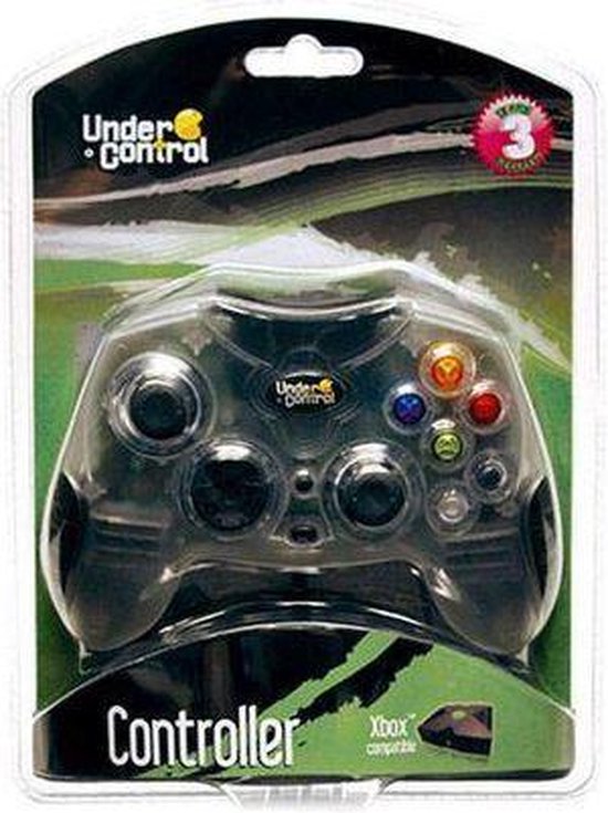 Under Control Xbox Controller - Transparant | bol