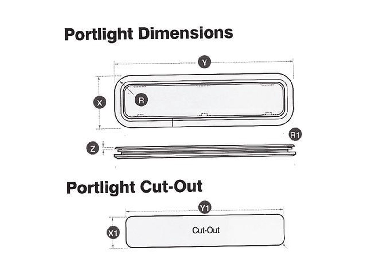 Lewmar New standard Portlights ISO 12216 | bol.com