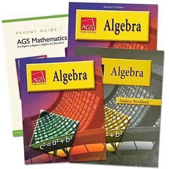Ags Algebra 1 Home School Bundle Kit 2004 Grade 6 | bol.com