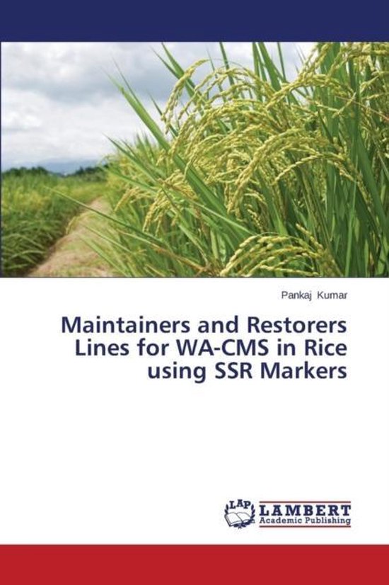 Maintainers and Restorers Lines for WA-CMS in Rice using SSR Markers ...