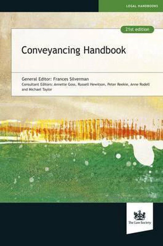 Conveyancing Handbook | 9781784460013 | Boeken | bol.com