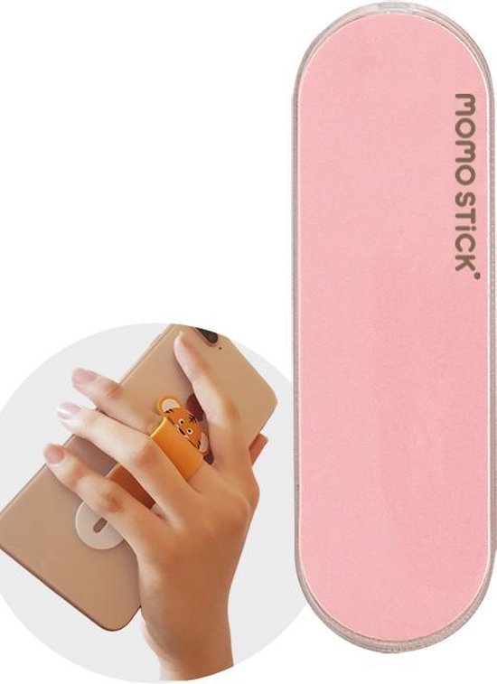 MOMO STICK / MOMOSTICK – verstelbare flexibele GSM vingerhouder / Telefoonring grip /... | bol.com