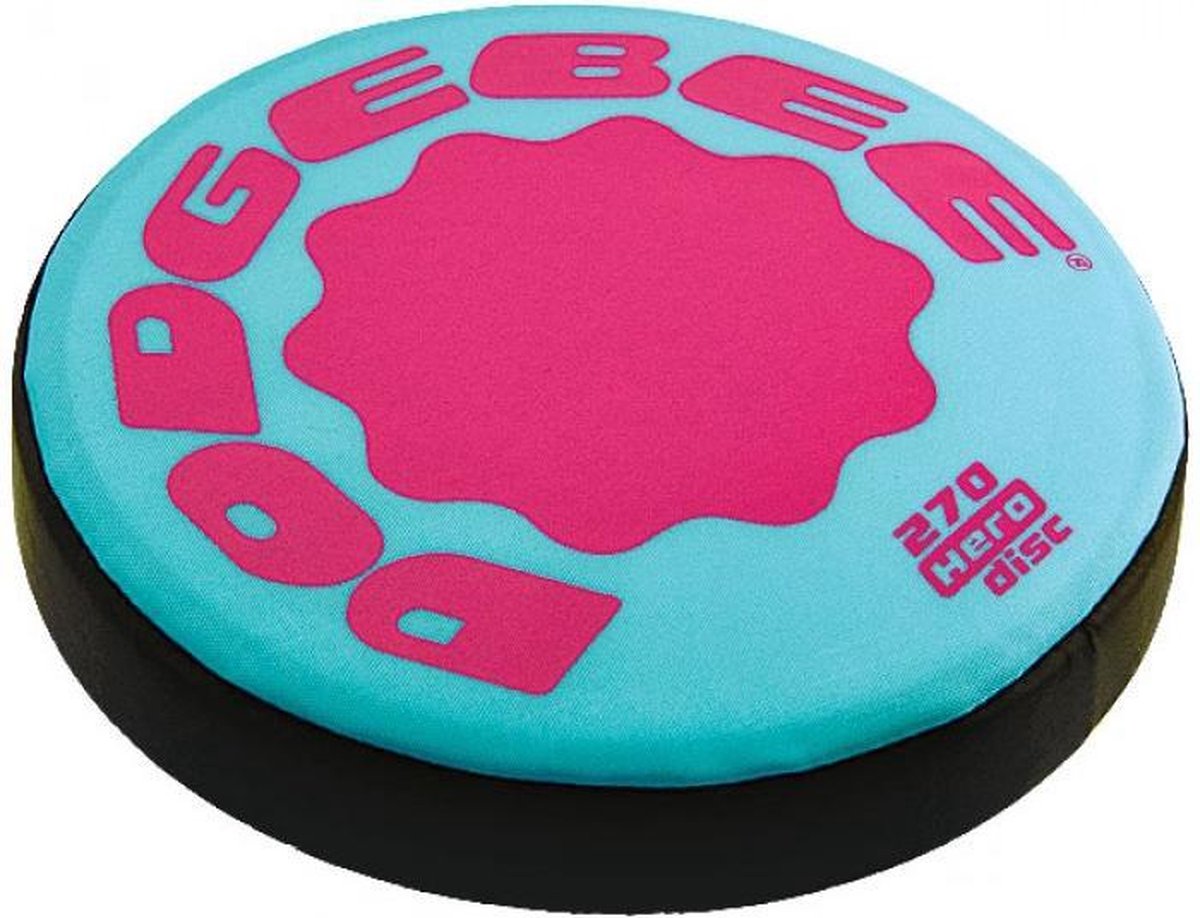 Dodgebee | Trefbal | Oefen Frisbee 27 cm Licht-blauw / Rood | bol.com