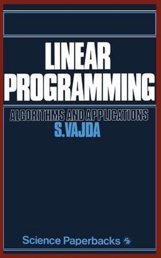 Linear Programming | 9780412164309 | S. Vajda | Boeken | bol.com