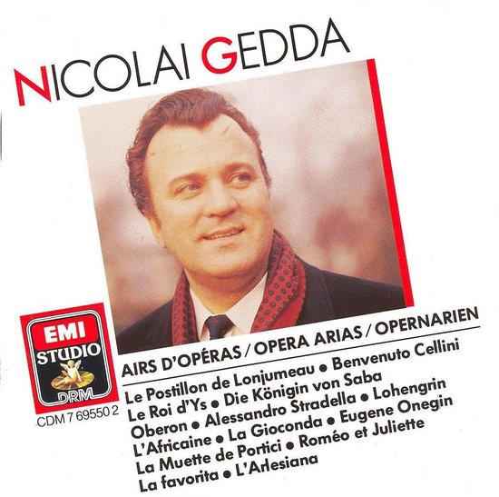 Opera Arias, Nikolai Gedda | CD (album) | Muziek | bol