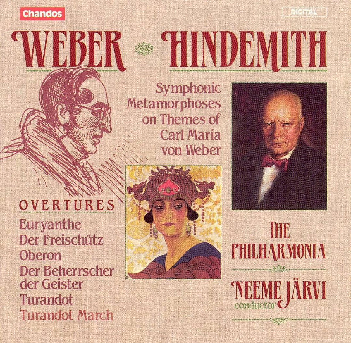 Weber Five Overtures, Neeme Järvi | CD (album) | Muziek | bol.com