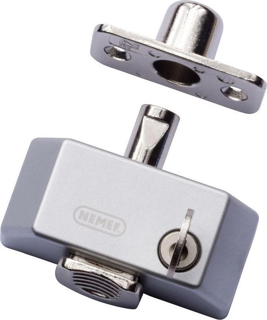 Nemef Druksluiting 2566/4 - Aluminium - Voor draairamen, schuifpuien ...