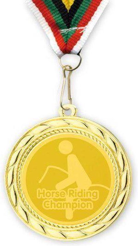 Sport Medal Horse Riding Champion | bol.com
