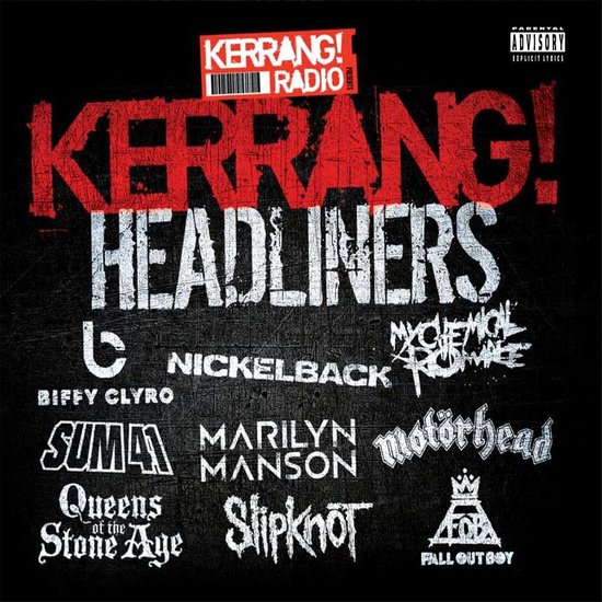 Kerrang! Headliners, various artists | CD (album) | Muziek | bol.com
