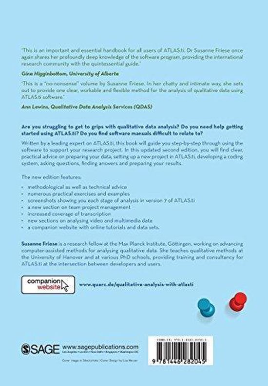 Qualitative Data Analysis with ATLAS.ti | 9781446282045 | Author | Boeken | bol