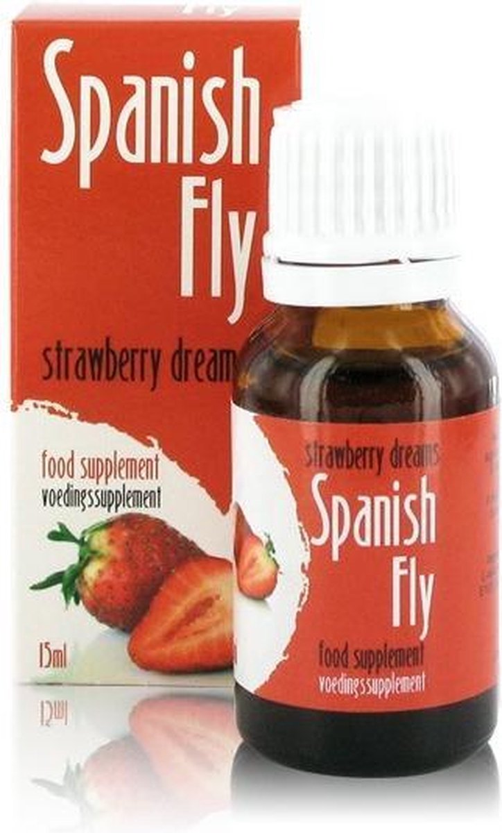 bol.com | Spanish Drops Strawberry Dreams Lustopwekkende Druppels