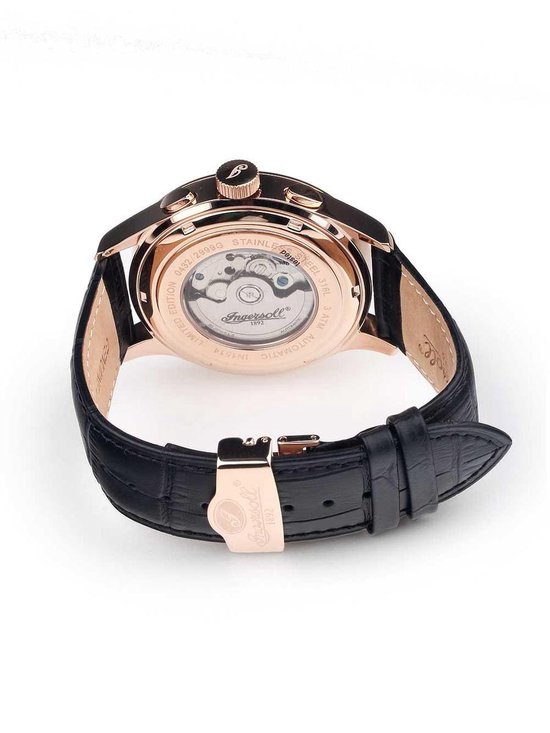 Ingersoll IN1514RBK Duwamish automatisch herenhorloge 46mm | bol.com