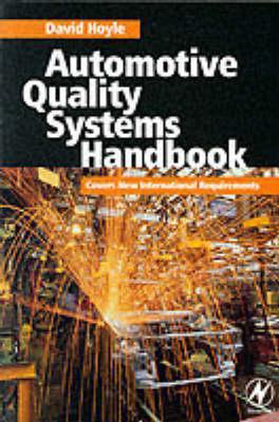Automotive Quality Systems Handbook | 9780750672436 | David Hoyle ...