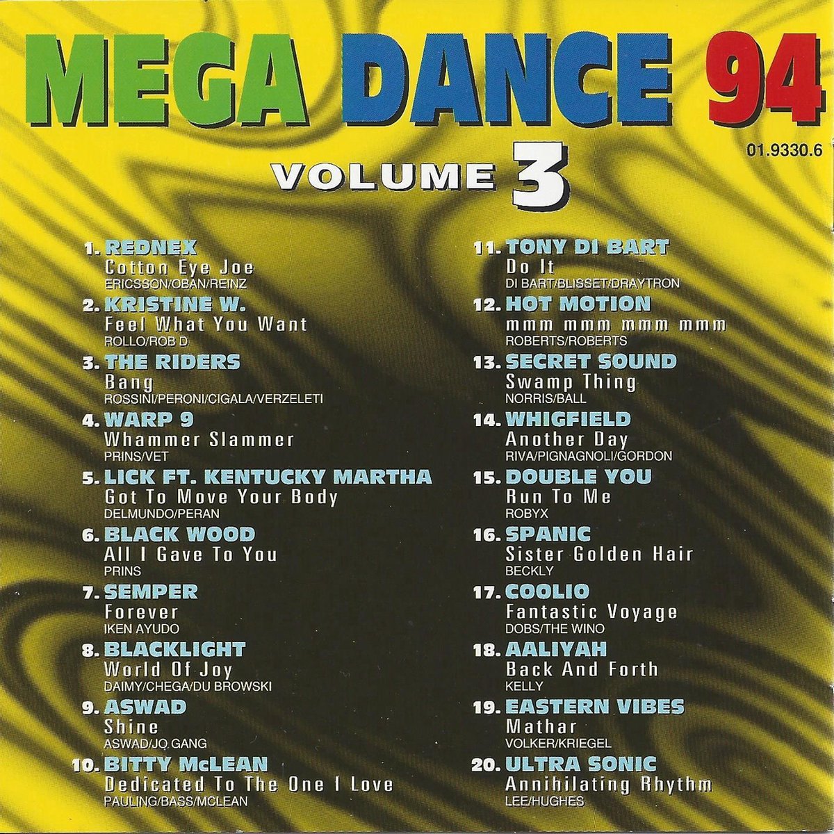 Mega Dance 94 vol. 3, various artists | CD (album) | Muziek | bol.com