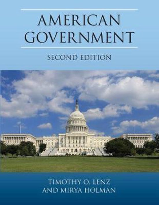 American Government | 9781616102180 | Timothy O. Lenz | Boeken | bol.com