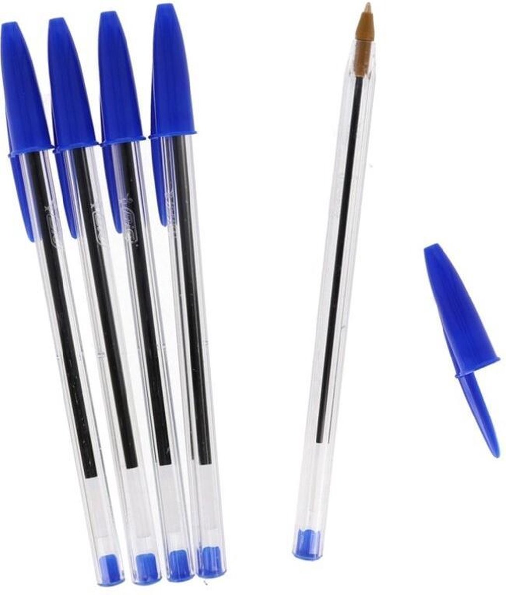 Bic Balpen - Cristal Blauw | bol.com