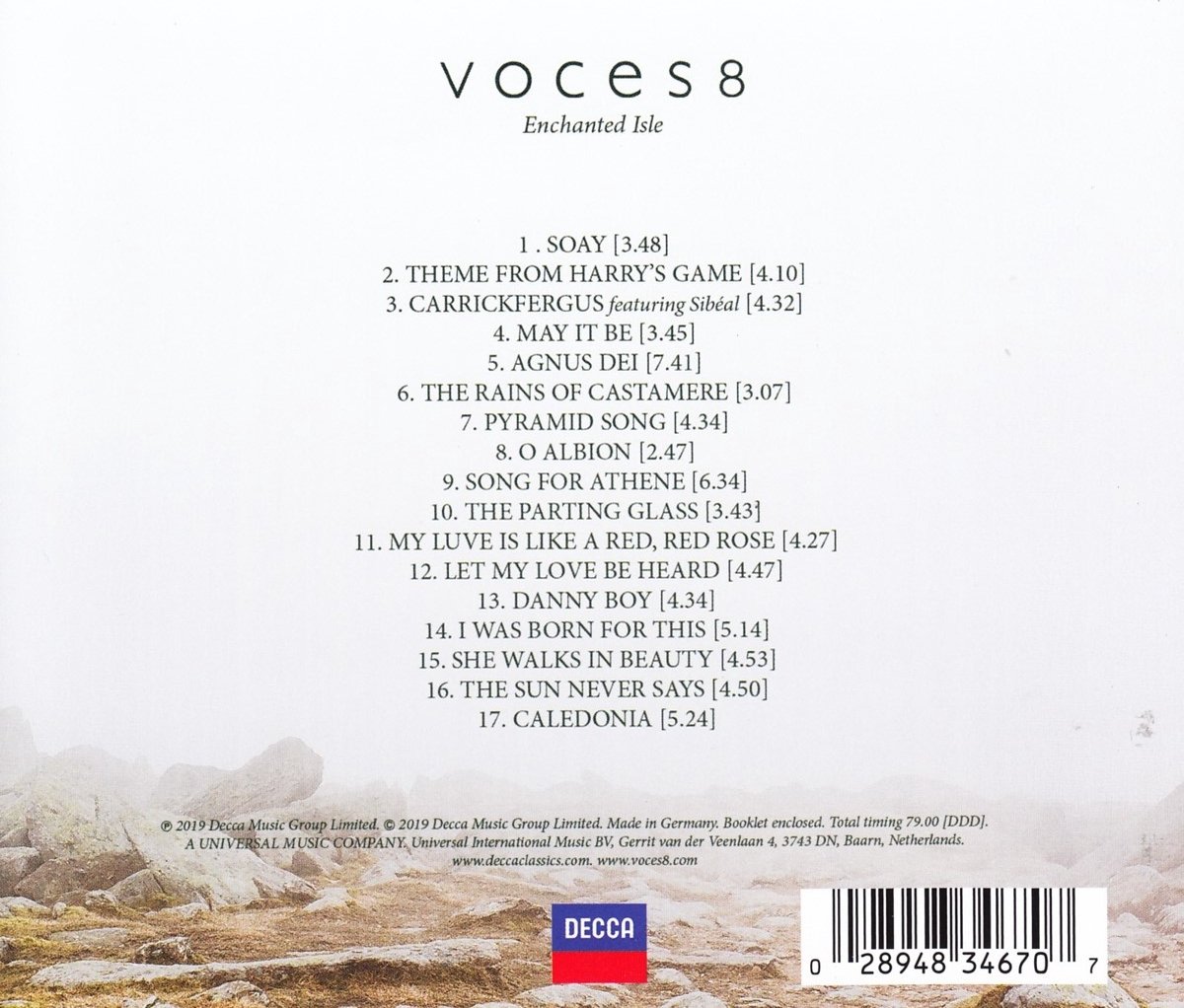 Voces8 - Enchanted Isle (CD), Voces8 | CD (album) | Muziek | bol.com