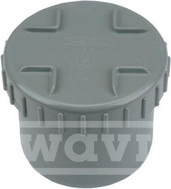 PVC Eindstuk + schroefdeksel 160mm | bol.com