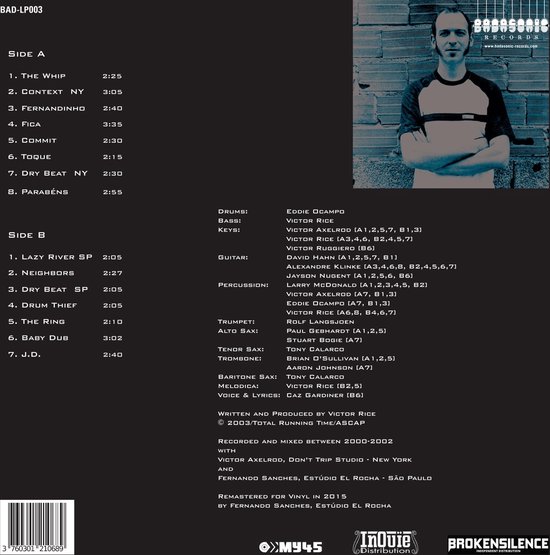 Victor Rice - In America (LP), Victor Rice | LP (album) | Muziek | bol