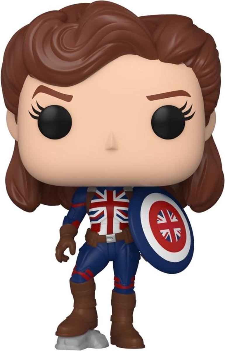 Funko Captain Carter - Funko Pop! Marvel - What If...? Figuur - 9cm ...
