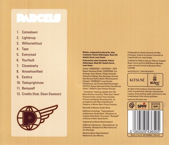 Parcels - Parcels (CD), Parcels | CD (album) | Muziek | bol.com