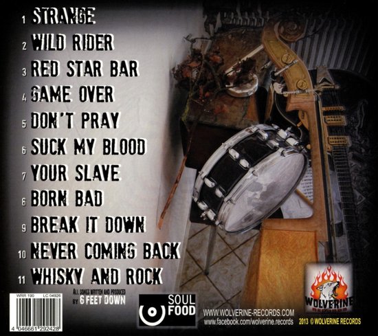 6 Feet Down - Strange (CD), 6 Feet Down | CD (album) | Muziek | bol