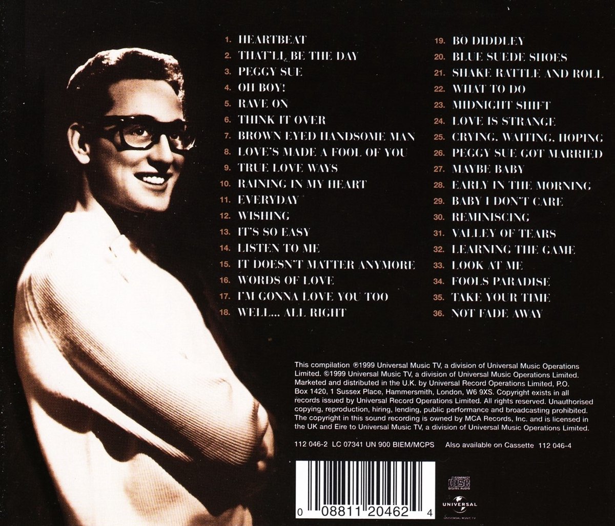 Buddy Holly - The Very Best Of (CD), Buddy Holly | CD (album) | Muziek | bol.com