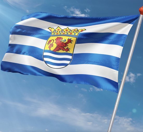 Vlag Zeeland - 150 x 225 cm - Polyester | bol