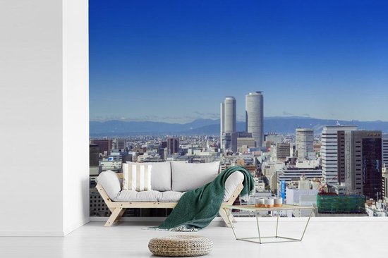 Behang - Fotobehang - Stadsgezicht van het Aziatische Nagoya in Japan ...