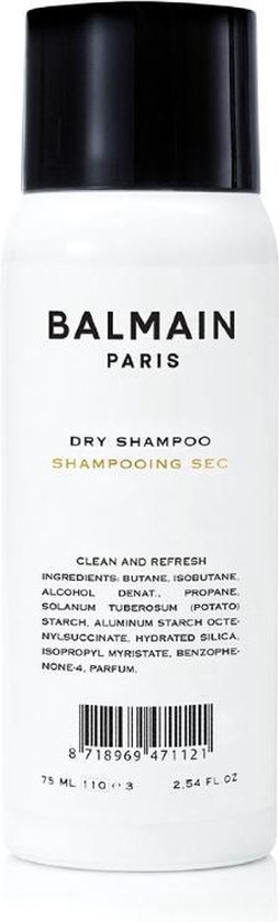 Balmain Travel Dry Shampoo 75ml - Droogshampoo vrouwen - Voor | bol