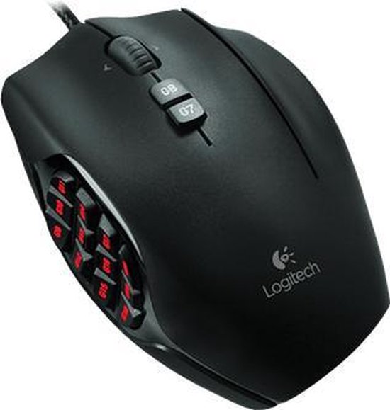 Logitech G G600 muis USB Type-A Laser 8200 DPI | bol