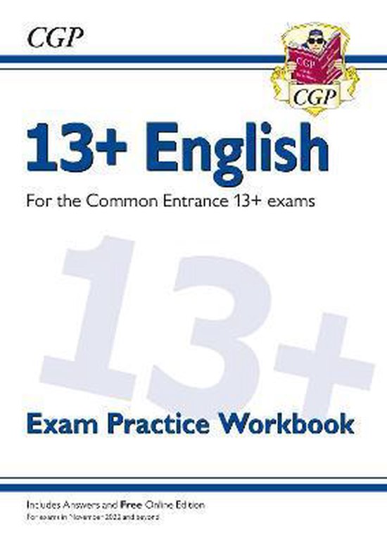 New 13+ English Exam Practice Workbook for the Common Entrance Exams ...