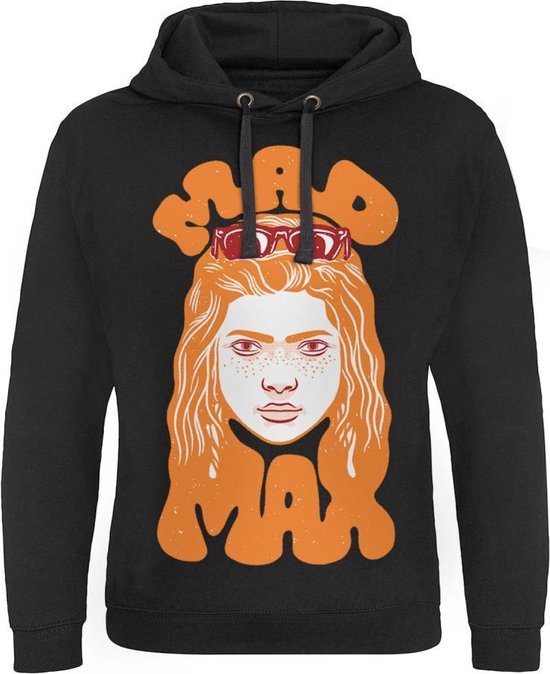 Stranger Things Hoodie/trui -M- Mad Max Zwart | bol.com