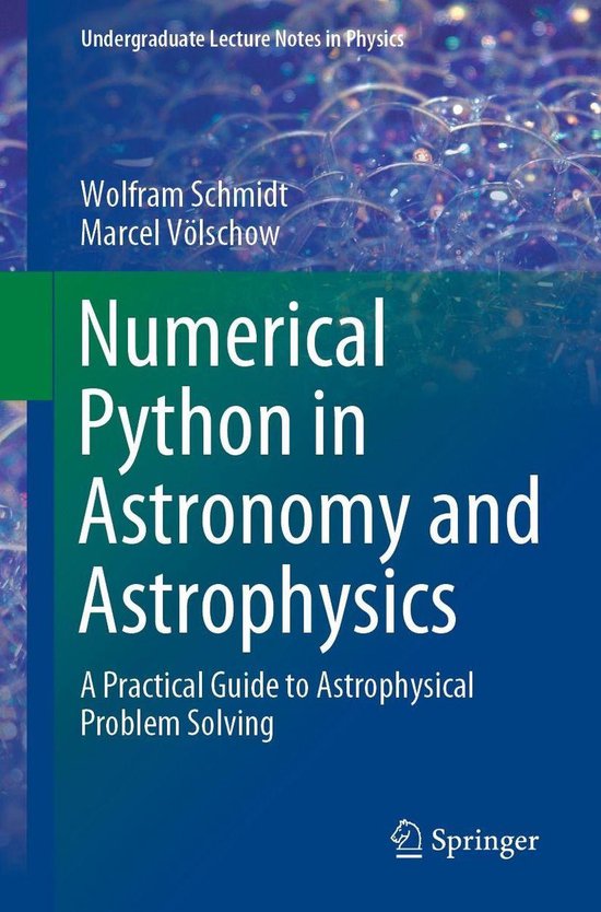 Undergraduate Lecture Notes in Physics - Numerical Python in Astronomy ...