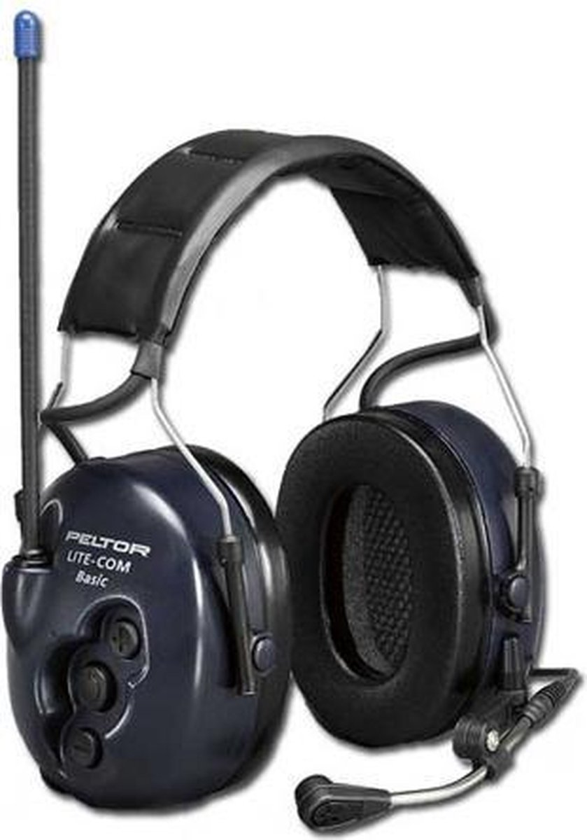 3M™ PELTOR™ LiteCom Headset, 32 dB, PMR 446 MHz, hoofdband, MT53H7A4400 ...