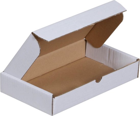 Postdoos FEFCO 0429 230x140x40 mm wit | bol.com