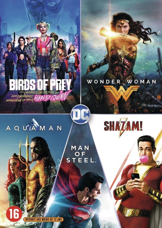 DC Comics Movie Box (5 Films) (DVD) (Dvd), Henry Cavill | Dvd's | bol