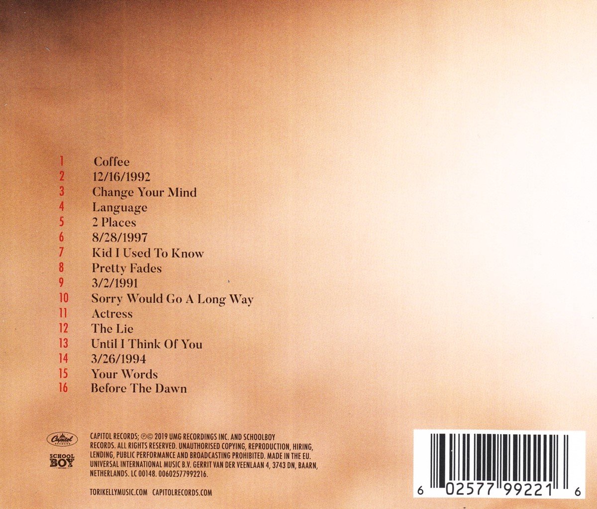 Tori Kelly - Inspired By True Events (CD), Tori Kelly | CD (album ...