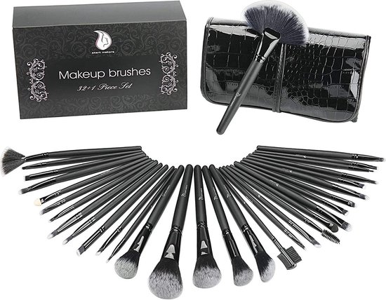 Make-Up Kwasten Set - Make-Up Brush Set – Cosmetica Premium Kwastenset ...