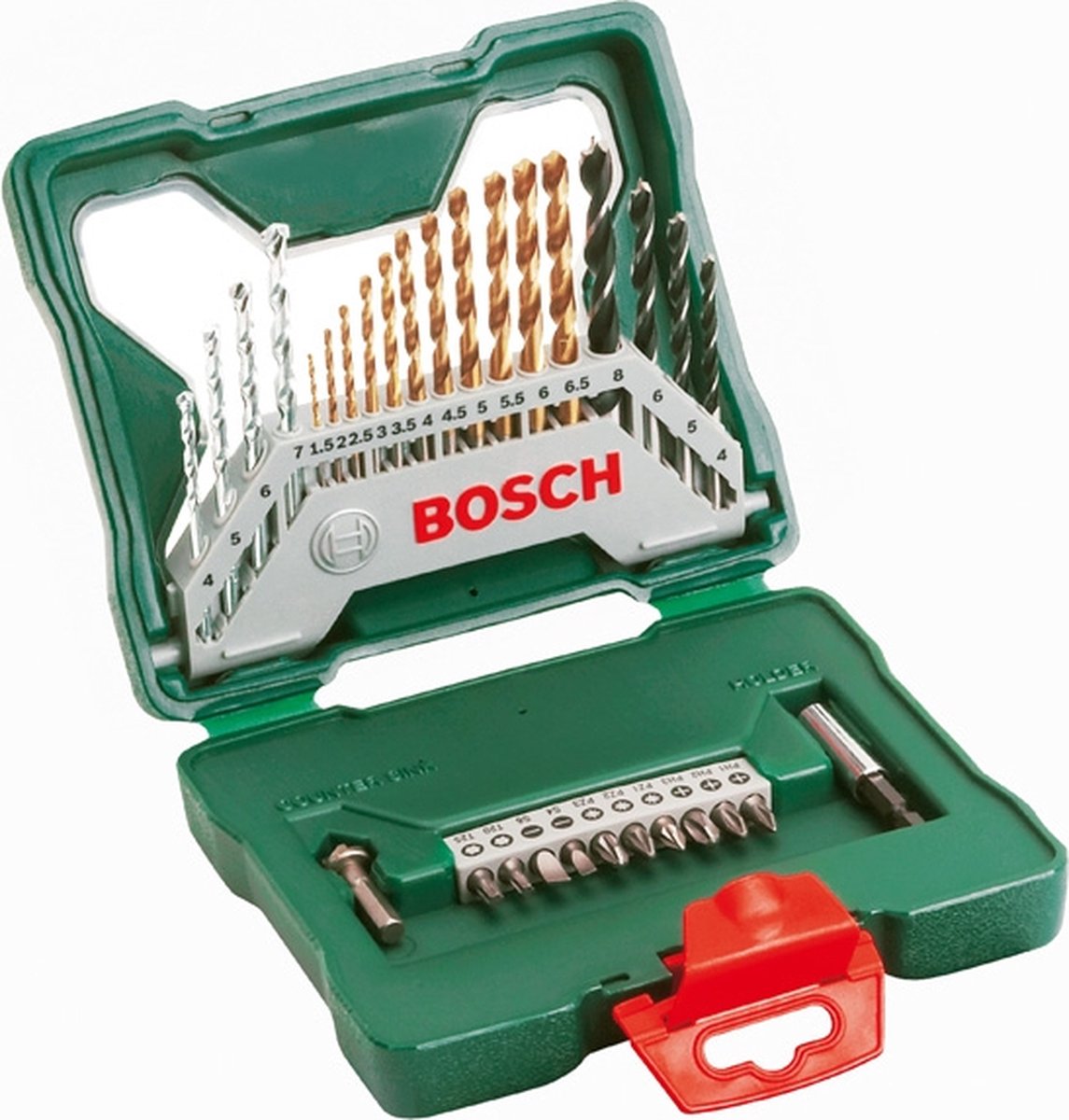 Bosch X-Line Boorset - 30-delig - Titanium Plus Serie - Voor hout ...