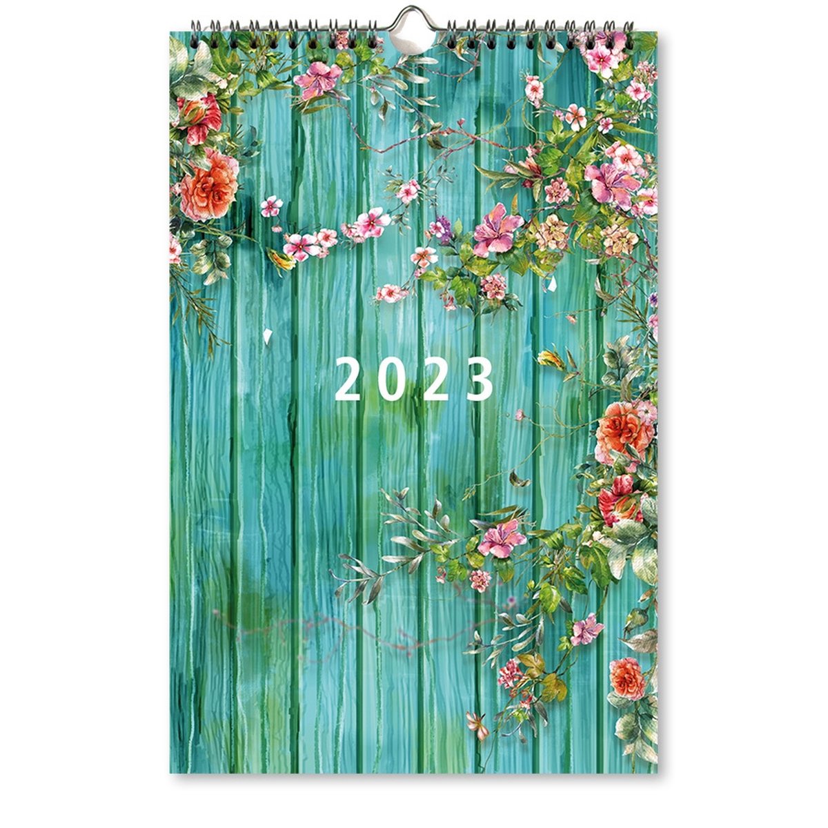 Castelli kalender H53 2023 - 1 week A5 kolom - Weekkalender wire-o ...