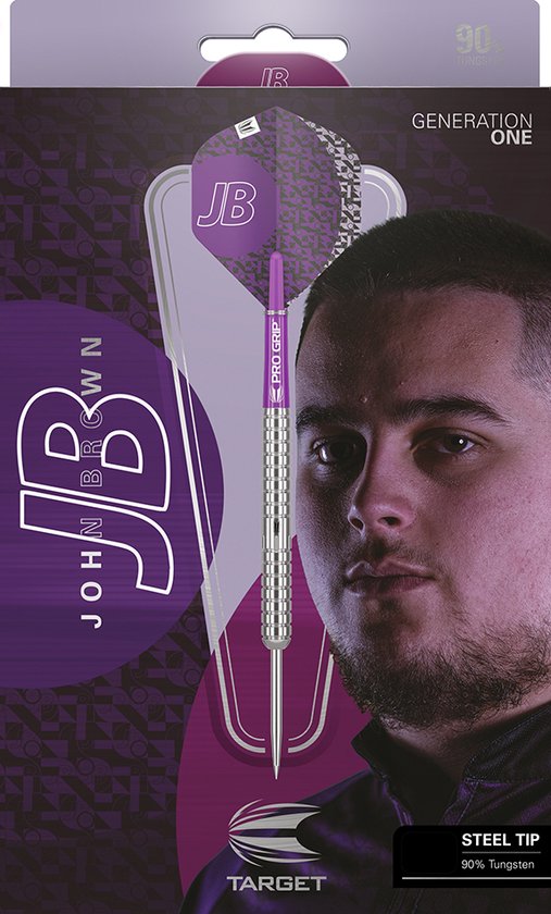 Target John Brown 90% 24g Steeltip Dartpijlen | bol.com