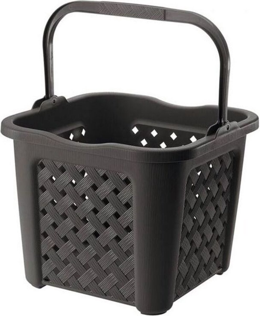 Wasmand Grijs Plastic 25 L | bol.com