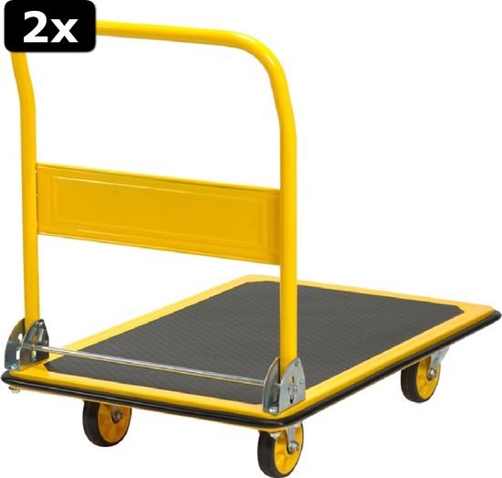 2x Stanley - Plateauwagen SXWTC-PC528 - 300KG | bol.com
