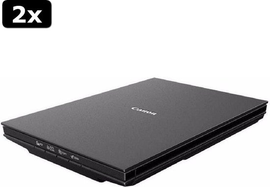 2x Canon CanoScan LiDE 300 2400 x 2400 DPI Flatbed scanner Zwart A4 | bol