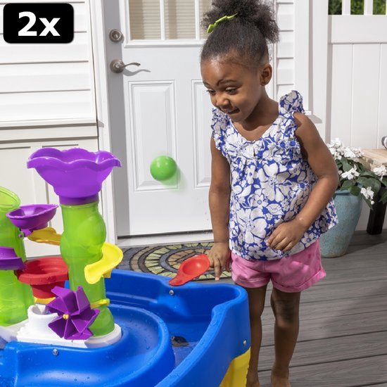 2x Step2 Rise & Fall Watertafel met Ballen - Waterspeelgoed van ...