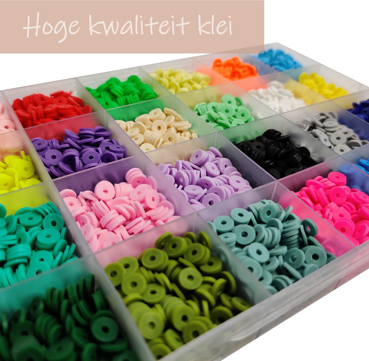 Polymeer kralen set 6.000 stuks - Katsuki kralen - bedels kralen set ...