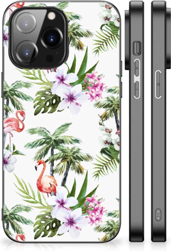 Doorzichtig Hoesje iPhone 14 Pro Max GSM Hoesje met Zwarte rand ...