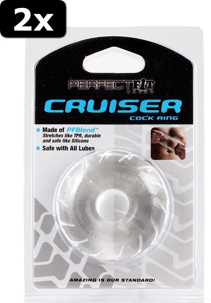 2x Cruiser Ring - Transparent | bol.com